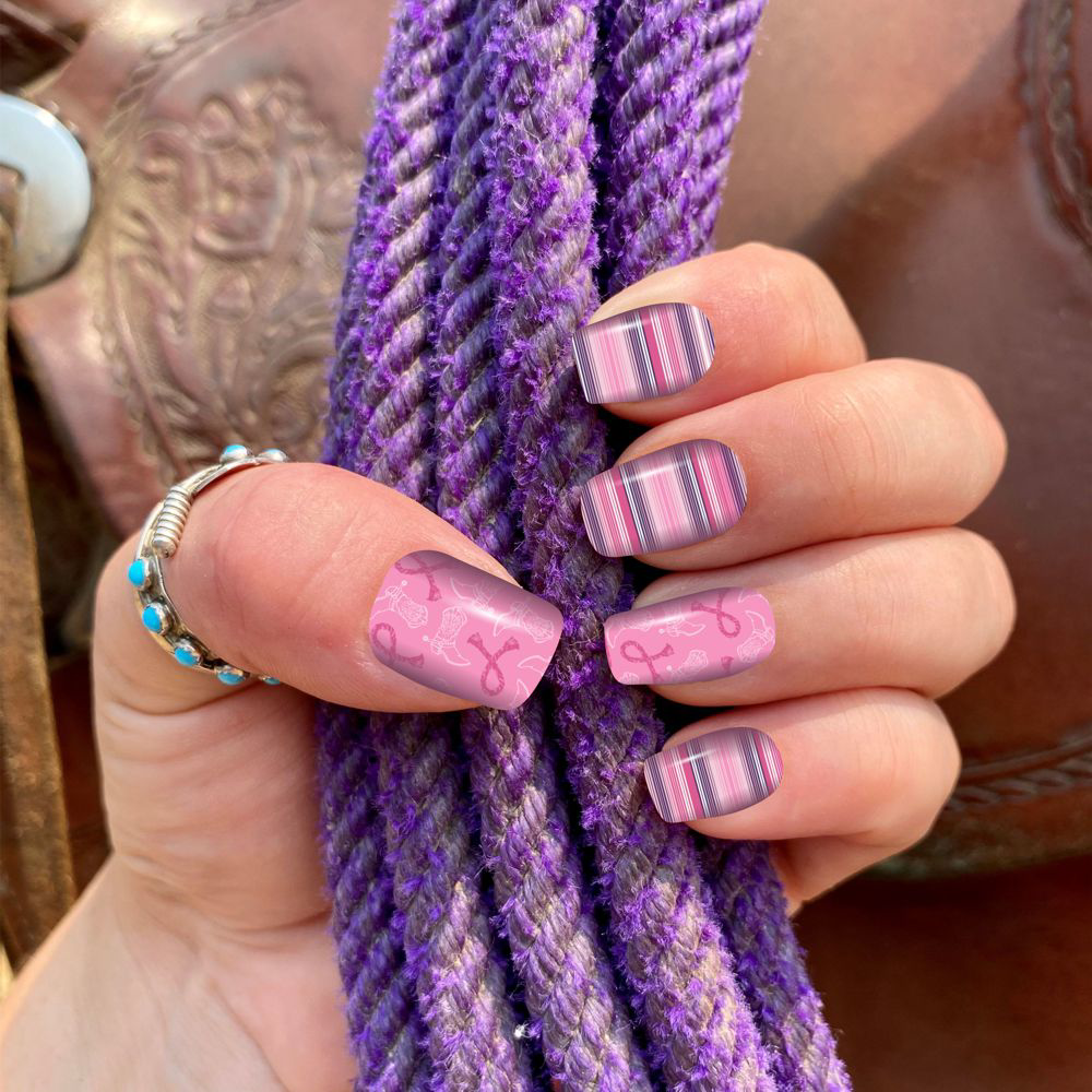 DUSTI RHOADS COUNTRY NAILS - KICKIN' CANCER – Tammy's Outfitters & Boutique