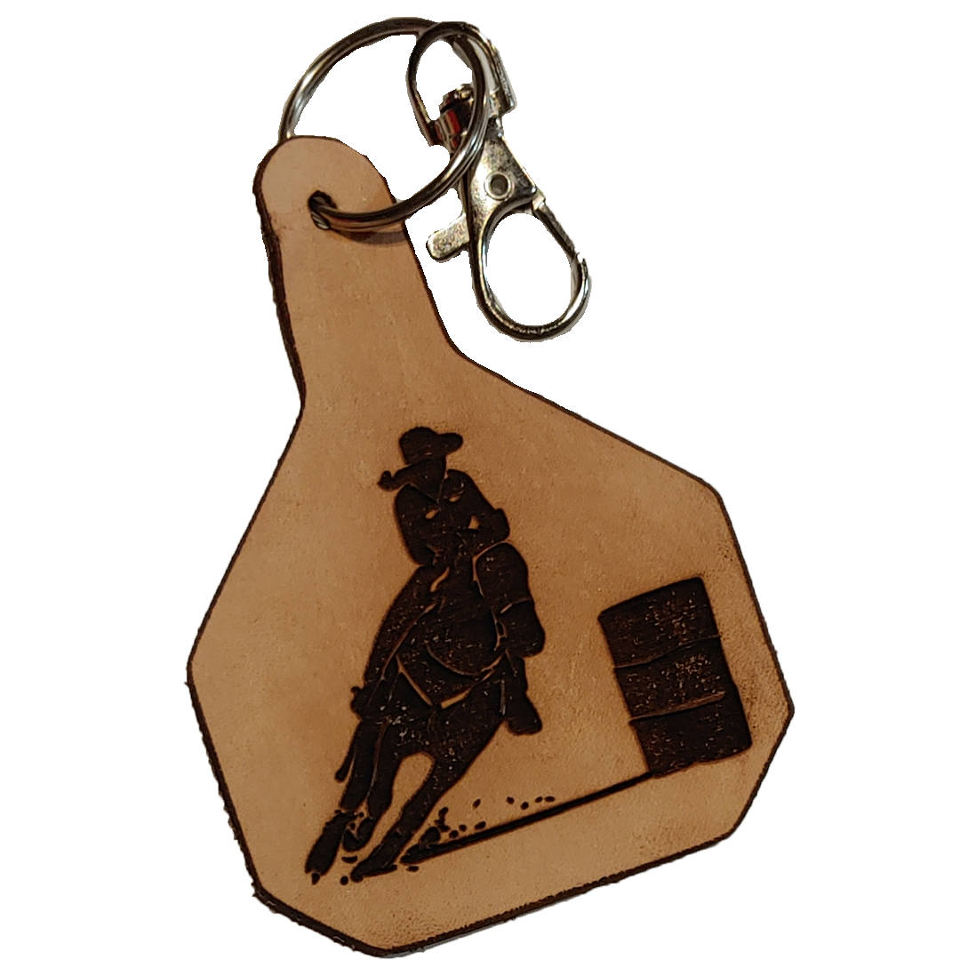 FRESHIE - LEATHER EAR TAG KEYCHAIN – Tammy's Outfitters & Boutique